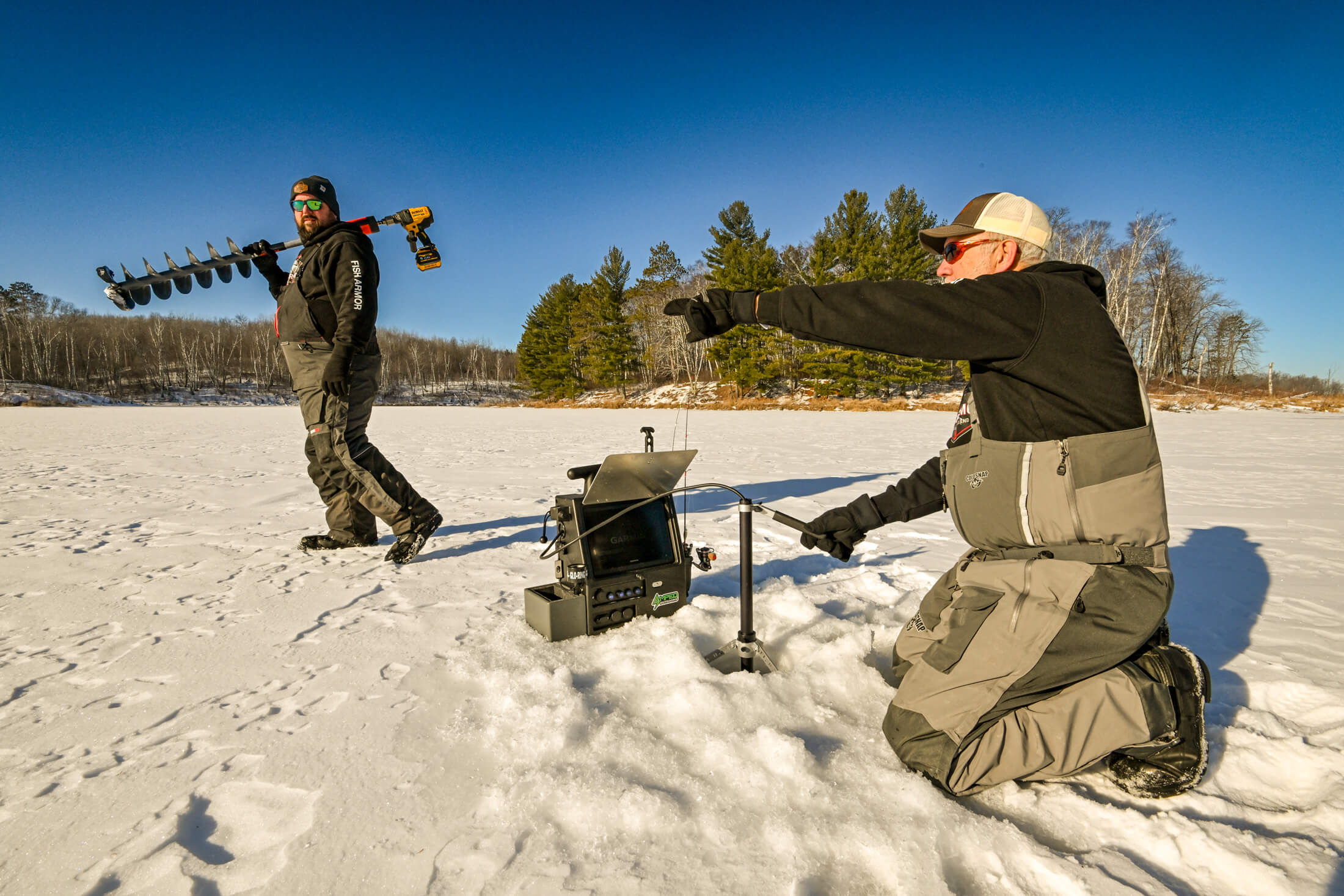 Ice Fishing Shuttle Accessories & Mounts | FishArmor – Fish Armor USA