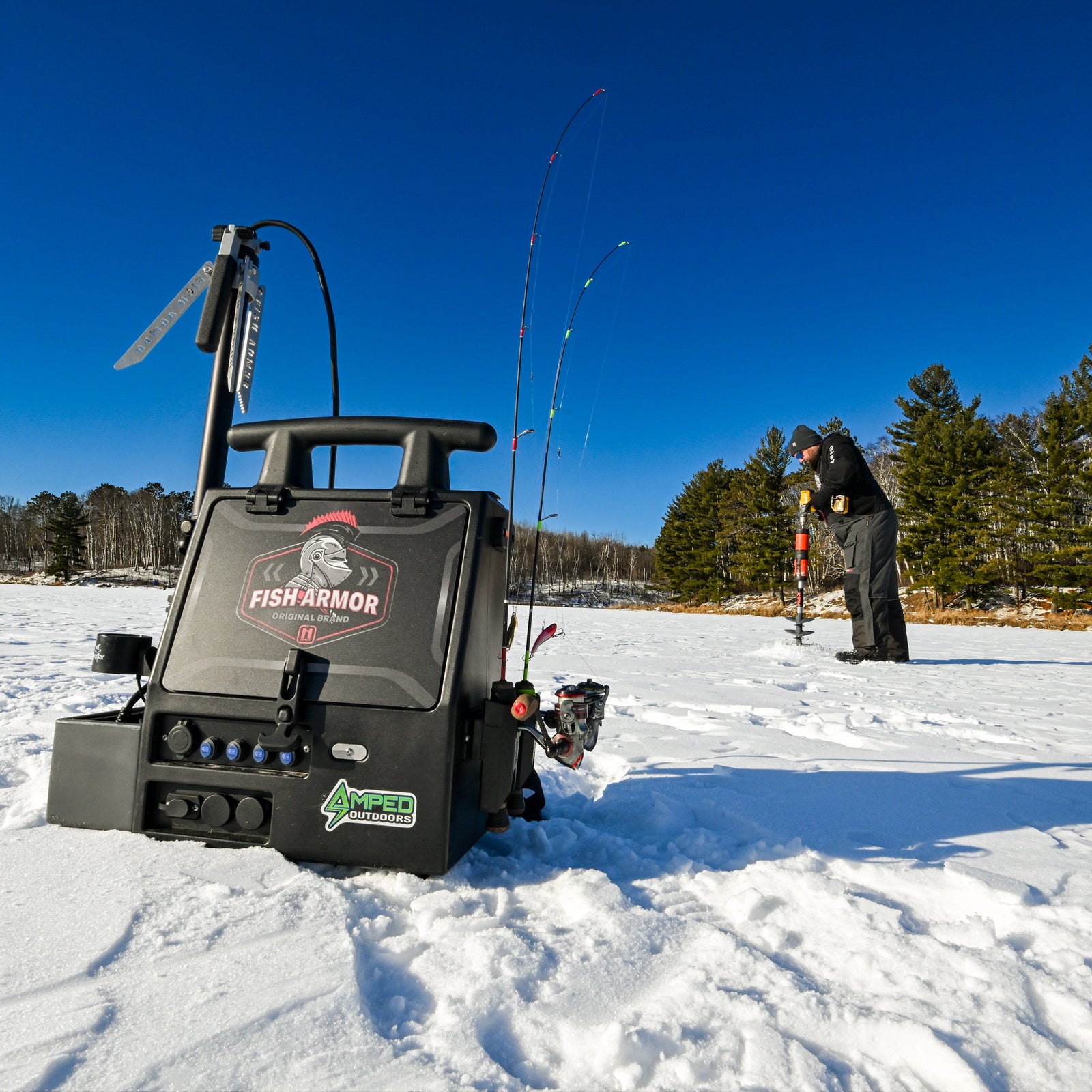 Pro Extreme Shuttle - Ice Fishing Shuttle | FishArmor – Fish Armor USA