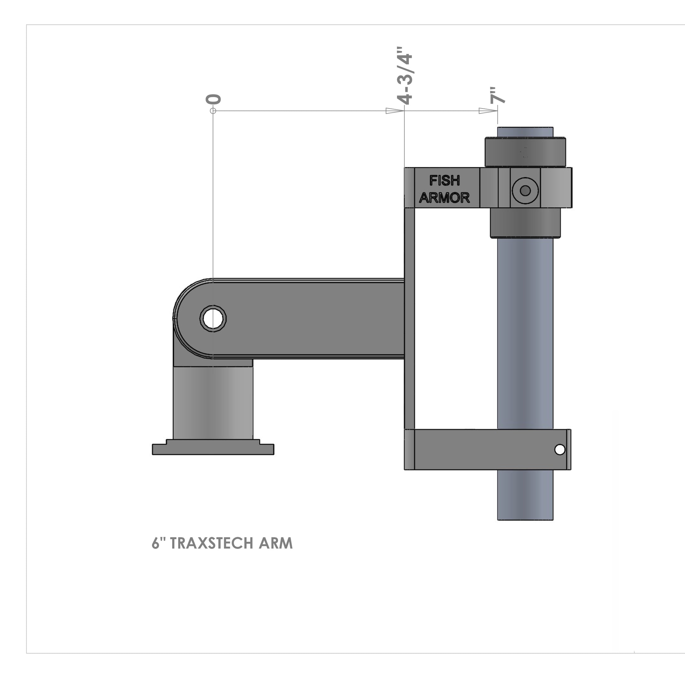 Pro Pole Boat Mount Arm by Traxstech - Ice Fishing Pole | FishArmor ...